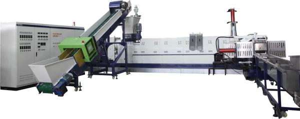 Quality Double Stage Single Screw Extruder Automatic PE Film Washing System Electrical for sale
