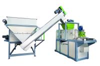 Quality Automatic Plastic Squeezing Dryer 1400kg/Hr Plastic Recycling Extruder 280kW for sale