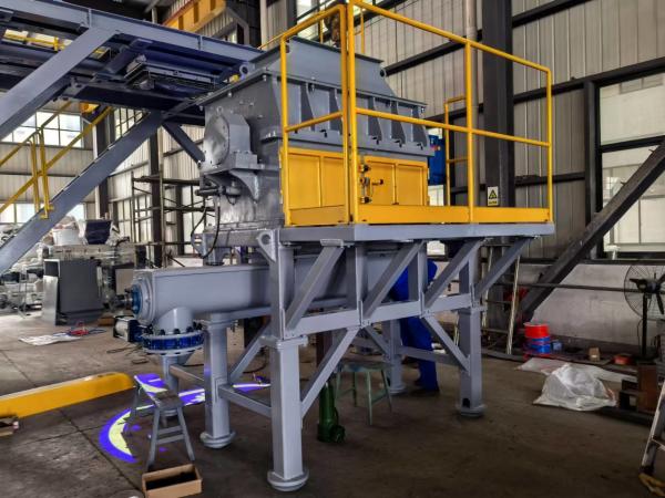 Quality Automatic Lithium Ion Battery Shredder Customized Battery Crushing Machine 2000kg/h for sale