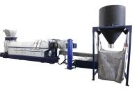 Quality PP PE Film Plastic Squeezing Machine Single Screw Plastic Extruder Machine 500kg for sale
