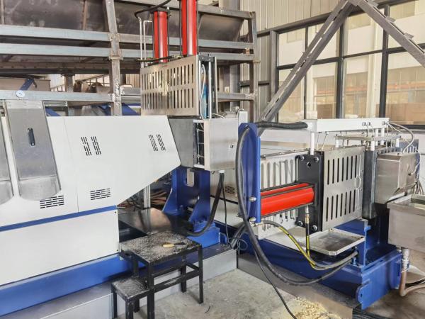 Quality Two Stages Single Screw Extrusion Machine LDPE Plastic Film Pelletizing Machine for sale