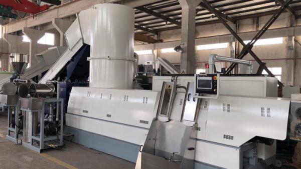 Quality Automatic PET Plastic Pelletizing Recycling Machine Customerized for sale
