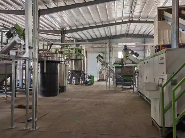 Quality PP HDPE Plastic Washing Recycling Machine / Milk Bottle Recycling Washing for sale
