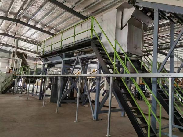 Quality PP HDPE Plastic Washing Recycling Machine / Milk Bottle Recycling Washing for sale