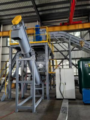 China 1.5t/H - 2t/H Lithium Ion Battery Recycling Machine Automatic Shredder System for sale