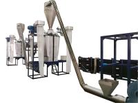 Quality Zigzag Paper Label Remover Single Screw Pet Bottle Recycling Line Automatic for sale
