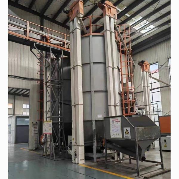 Quality Stainless Steel Plastic Pelletizing Recycling Machine Mixing Silo For The PP PET for sale