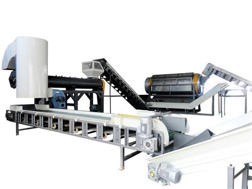 Quality Automatic PET Bottle Washing Line Stainless Steel Pet Bottle Crushing Machine for sale