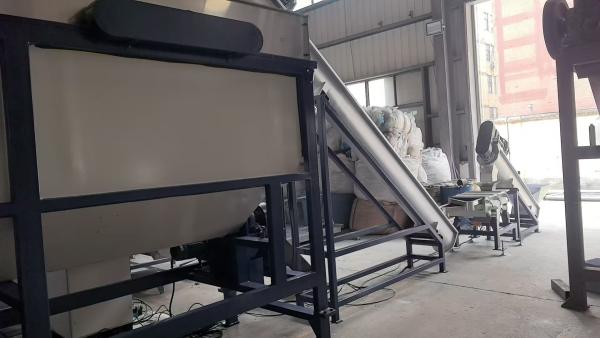 Quality NSK Plastic Flakes Washing Machine SKF Plastic Recycling Sorting Machine for sale