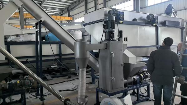 Quality NSK Plastic Flakes Washing Machine SKF Plastic Recycling Sorting Machine for sale