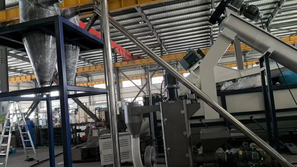 Quality NSK Plastic Flakes Washing Machine SKF Plastic Recycling Sorting Machine for sale