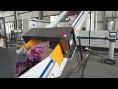 Pellettizzatore a portale per plastica con capacità da 400 kg/ora a 2100 kg/ora, rullo di trazione in acciaio inossidabile e lunga durata