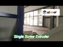 pp pe film plastic squeezing machine single screw plastic extruder machine 500kg/hr