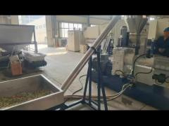 垂直単回螺旋プラスチックエクストルーダー 一段階プラスチックペレット化機 800kg/hr
