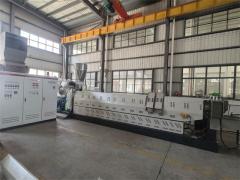 Revolutionary Eelctrical Panel HDPE Flakes / Rigid Materials Recycling and Granulation Machine with Force Cooling