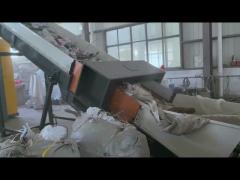 パーソナライズされたプラスチック洗浄回收機 2タンクPPフィルム回收機 500 - 2000kg/H