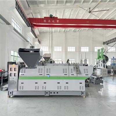 China 500kg/h Waste Plastic Film Recycling Machine Bags Recycling Granulator Extruder Pelletizer Granules Making Pelletizing Machine for sale