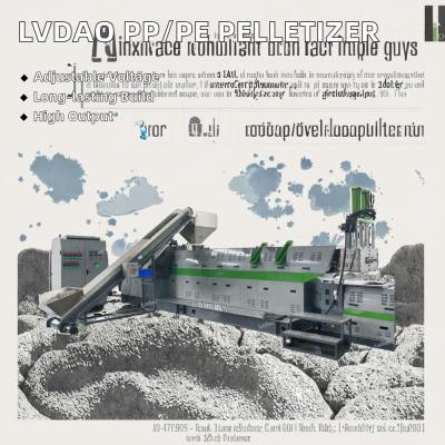China PET PE PP Recycling Plastic Pellet Pelletizing Pelletizer Granules Making Extruder Granulator Machine for Plastic Raw Material for sale