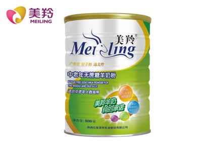 Cina Proteina Rich Goat Elderly Milk Powder nessun Sugar Tin Packaging in vendita