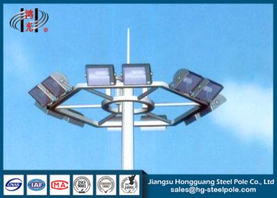 Cina Resistenza agli'agenti atmosferici poligonale d'acciaio dei pali di illuminazione della strada principale della laminazione a caldo in vendita