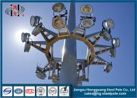 China Shockproof Commercial Light Posts With Insert Mode , Flange Mode for sale
