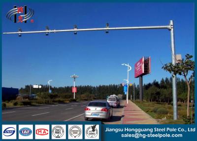 Cina La macchina fotografica multi- Palo del CCTV dei lati OEM/del ODM con polvere ha ricoperto Q235 in vendita