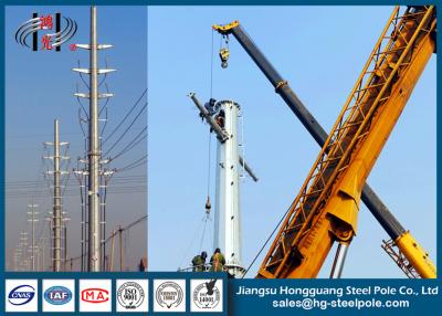 Китай Электрический надземный двойник поляка передающей линии обходит вокруг 110КВ в Додекагонал продается