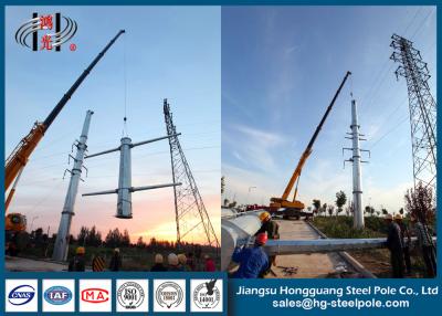 Китай Поляки передачи энергии горячего погружения ИСО гальванизированные с ПЛС конструируют 13.8КВ К355 продается