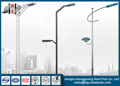 Cina Iluminazione pubblica pali all'aperto ottagonale 8m - 15m con il braccio curvo doppio del diametro di 60mm in vendita