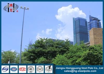 Cina Alto albero galvanizzato sovrapposizione palo leggero, carreggiata LED pali leggeri in vendita