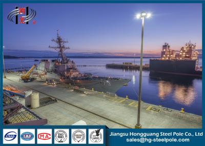 Cina Acciaio poligonale q235 della laminazione a caldo di pali leggeri del parcheggio di illuminazione per proiezione in vendita