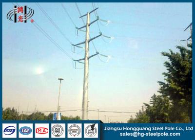 Китай поляк электропитания шоссе горячего погружения 66КВ гальванизированный для линии передачи энергии продается