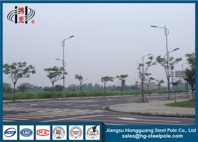 중국 두 배는 주거 지역 점화를 위한 거리 조명 폴란드 강철 관 폴란드를 무장합니다 판매용