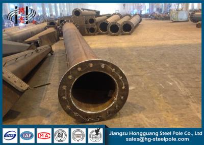 China Estándar profesional de Q345 Electric Power poste NEA con el acero octagonal afilado en venta