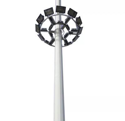 中国 8 9 Mtr鋼鉄管状のポーランド人の多角形の電流を通された街灯ポーランド人 販売のため