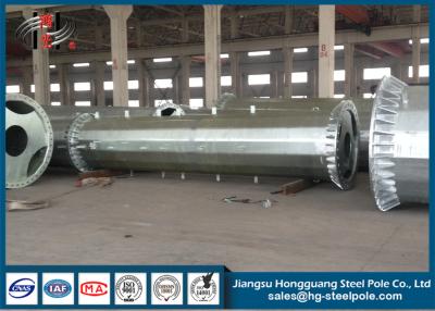 Cina 7m - tensione Palo tubolare d'acciaio di forma dei lati di Palo 12 di corrente elettrica di 15m bassa in vendita