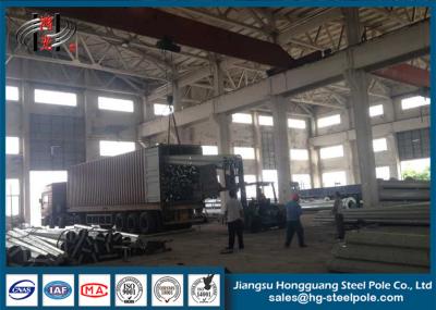Cina Pali pratici d'acciaio elettrici conici per la linea di trasmissione 35KV proiettano in vendita