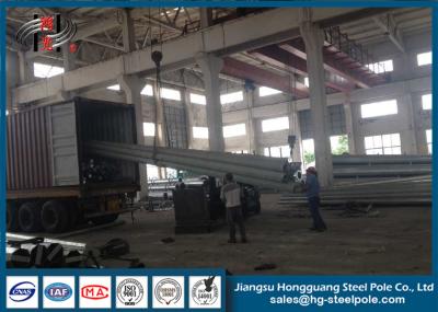 Cina Pali pratici d'acciaio elettrici conici per la linea di trasmissione 35KV proiettano in vendita