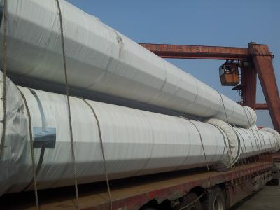 China Línea de transmisión poligonal viento anti de la compañia de electricidad poste en venta