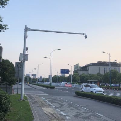 Cina Alta resistenza alla corrosione galvanizzato polo metallico per rotondo o quadrato in vendita