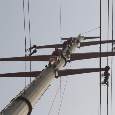 Cina bullone d'ancoraggio galvanizzato immerso caldo unito Palo di slittamento elettrico d'acciaio di 50m in vendita