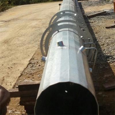 Cina Torri poligonali di telecomunicazione di HDG con il breve ciclo di costruzione per trasmettere per radio in vendita