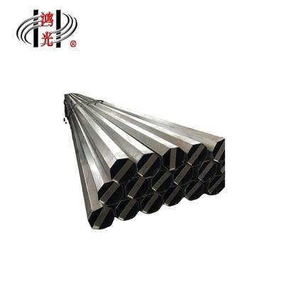 China Galvanized Octagonal Electrical Power Pole with CO2 Welding and Q420 Material for Power Transmission for sale