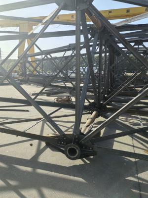China Q235 Substation Transformer Frame Galvanized Steel Structures For Electric Distribution Line for sale