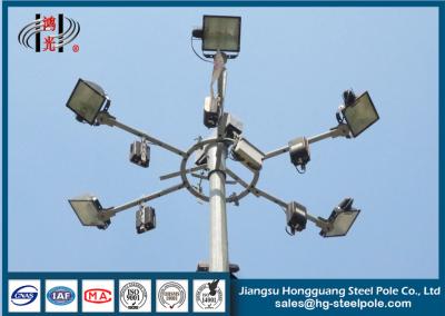 Cina L&#39;iso 9001 poligonale Q235 ha condotto l&#39;alto palo palo con illuminazione del LED, lunga vita in vendita