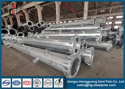 China Q345 35KV poste tubular de acero antioxidante para la línea de transmisión proyecto en venta