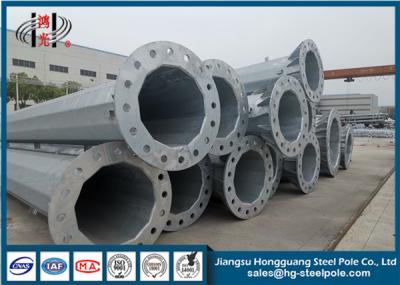 Китай К355 столб анти- Короссиве стального конического поляка линии электропередач поляка 10КВ электрический продается