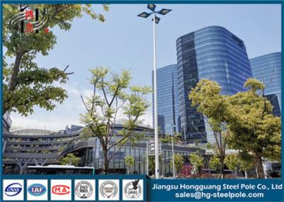 Cina Alto albero conico dipinto RAL palo leggero, Palo elettrico d'acciaio H25m Q235 in vendita