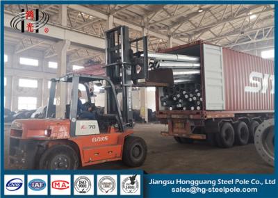 Cina Attrezzatura d'acciaio di distribuzione di Palo galvanizzata collegamento Electric Power di sovrapposizione in vendita