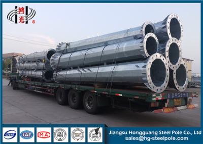 Китай Погружение передачи энергии горячее гальванизировало поляка 10-220КВ металла с Кроссармс и лестницей продается